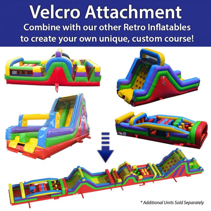 30' Obstacle Course w Slide