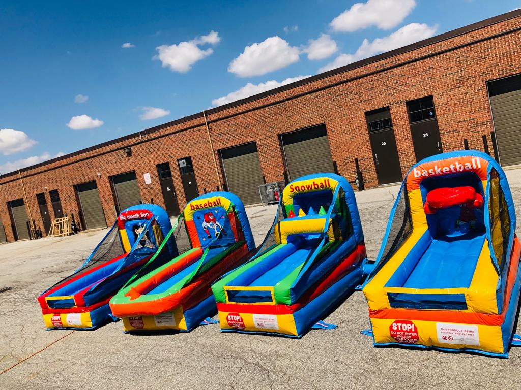 Inflatable Snowball Game