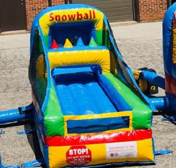 Inflatable Snowball Game