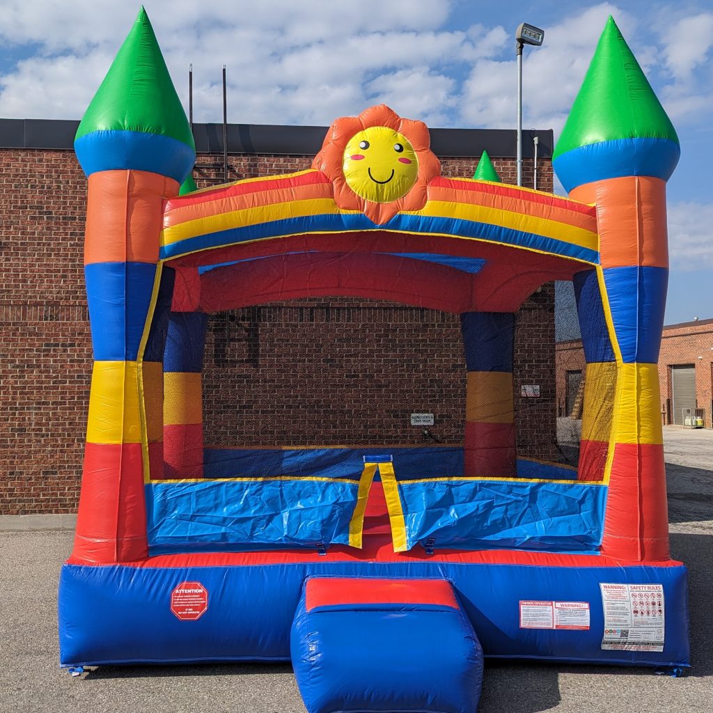 13x13 Checkers Light Jumping Castle Rental with Beautiful Colors